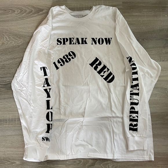 Taylor Swift | Tops | Taylor Swift Reputation Era Official Merch Long ...